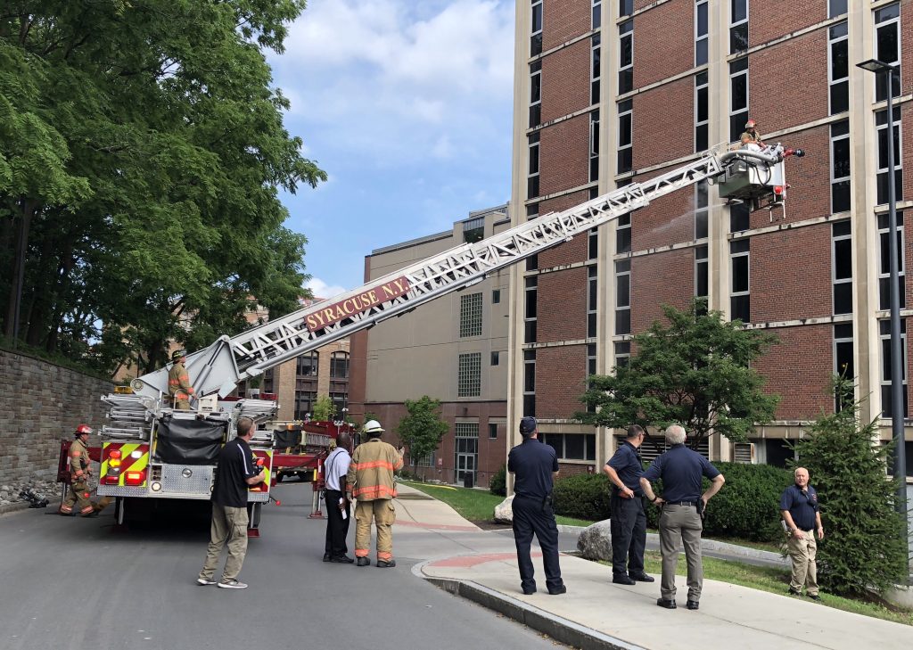 2018 Emergency Drill - Department of Public Safety – Syracuse University
